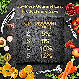 Professional Chef Knife - Stainless Steel Chef's Knives - Australian Designed and Tested Meat Knife - Cooking Knife - Sharp Cutting Knife - Non-Slip Rubber Handle with warranty (S + M + L)