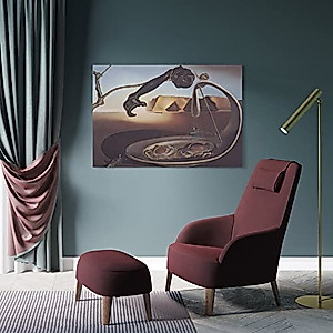 Surrealism Oil Painting Poster Salvador Dali The Sublime Moment Decorative Poster Home Decor Poster Wall Art Hanging Picture Print Bedroom Decorative Painting Posters Room Aesthetic 20x30inch(50x75cm)