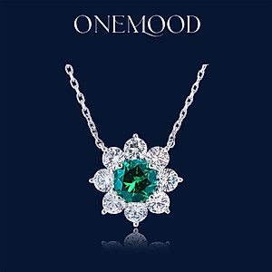 ONEMOOD S925 Sterling Silver Necklaces for Women Fashion Dainty Pendant Necklace are made For Mom, Sister, Daughter, Friend, Wife, Girlfriend as gifts on Birthday Mother's Day, Valentines Day