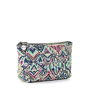 Sakroots Essential Medium Pouch in Eco-Twill, Slate Brave Beauti