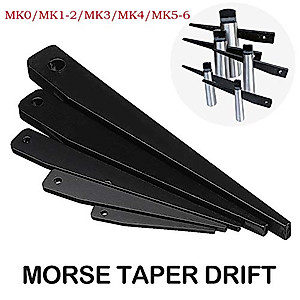 Easy Ejecting Drift for Morse Taper Drill Sleeves Arbors High-Carbon Steel for Morse Taper Drill Sleeves Arbors MK4