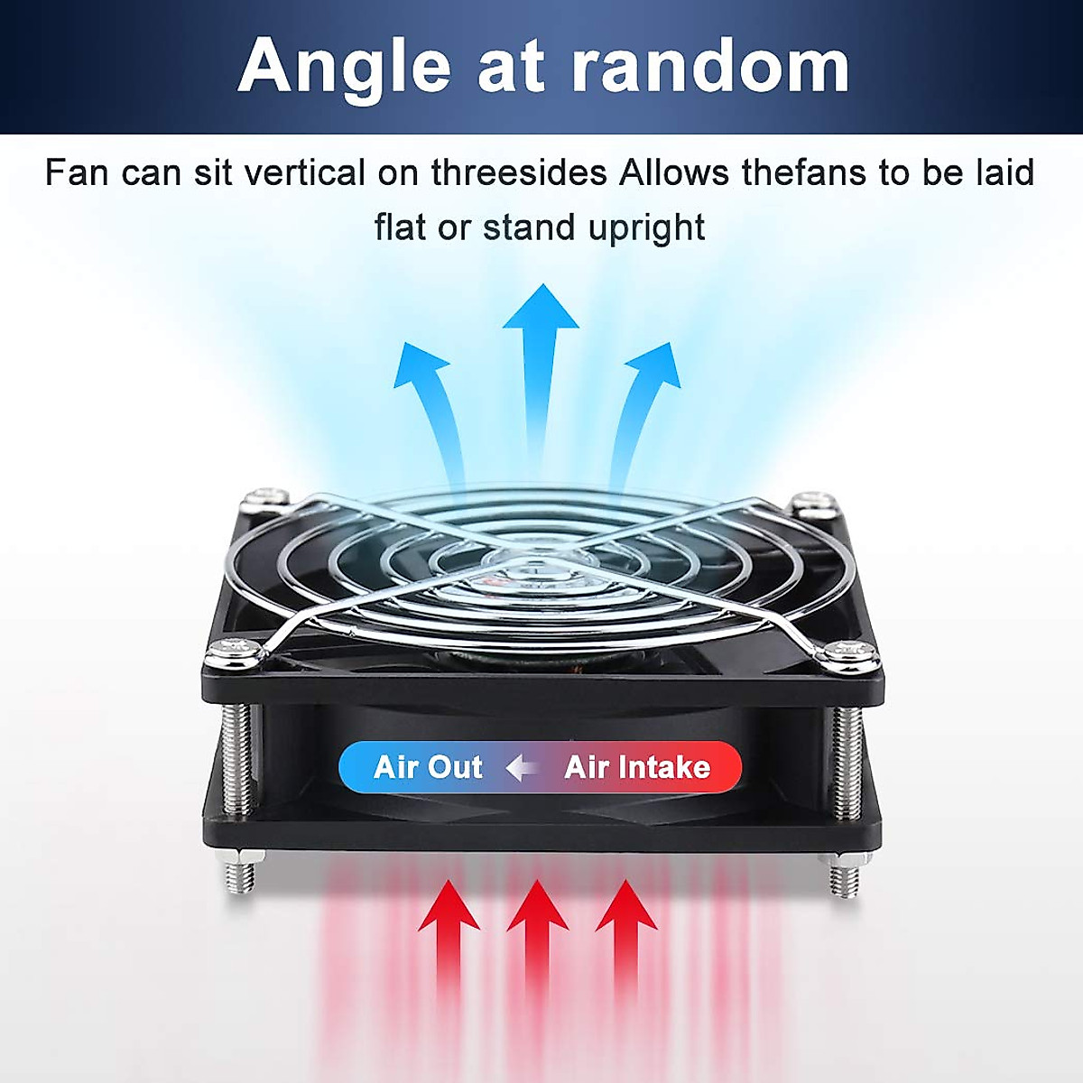 Wathai EC Industrial Case Fan 120mm x 38mm Ball Bearing AC 110V 115V 120V 220V 240V Brushless Cooling Fan