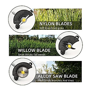 Cordless Lawn Mower 2in1 Lawn Mower Cordless Grass Trimmer LED Display Electric Whipper Strimmer Mowing Machine