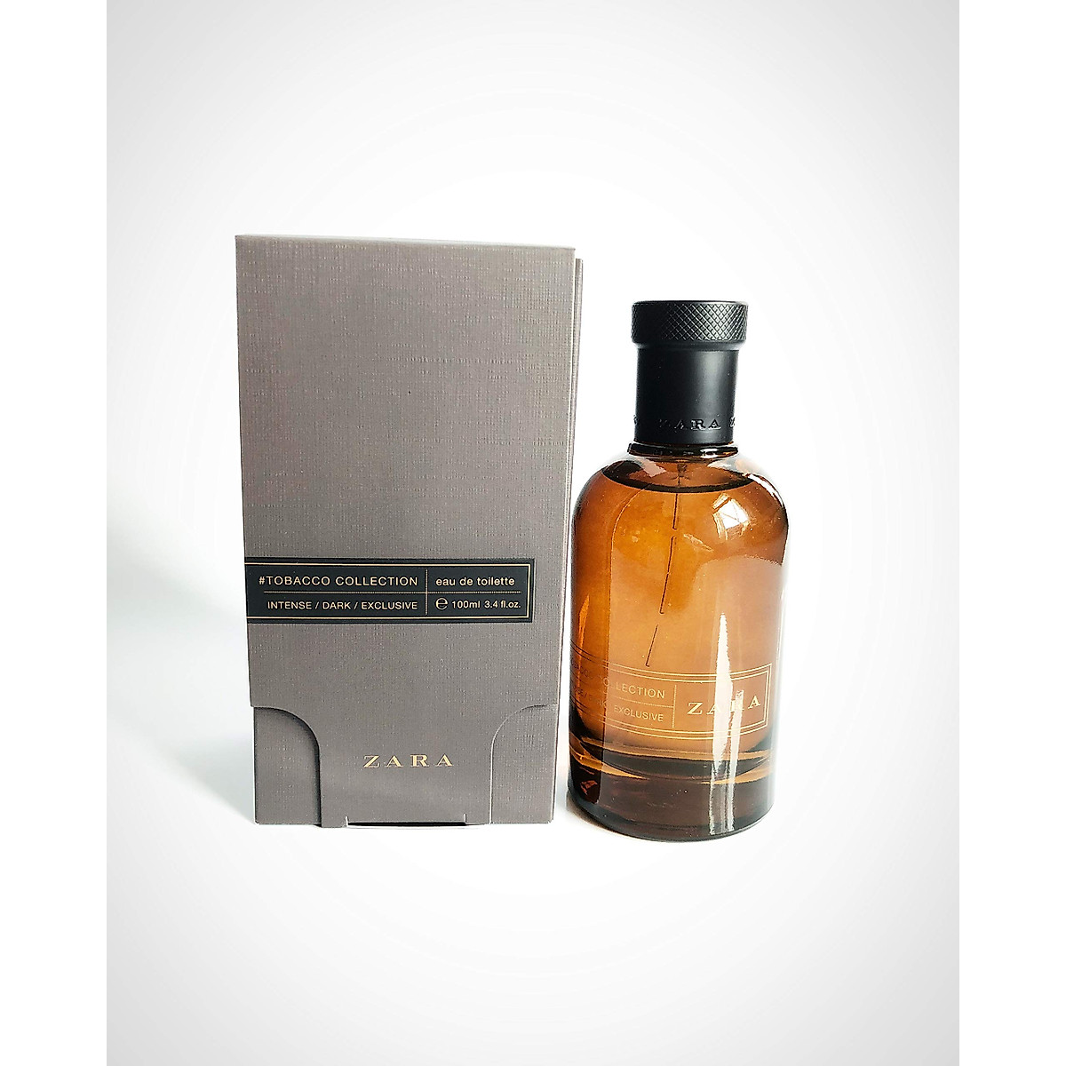 Zara Men’s #TOBACCO COLLECTION INTENSE/DARK/EXCLUSIVE Eau de Toilette 3.4 oz.