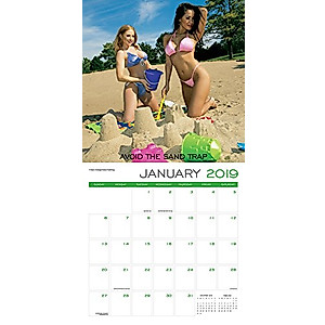 Golf Etiquette 2019 Wall Calendar