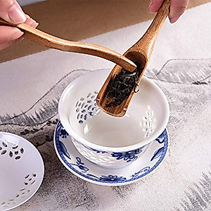 Silicone Tea Infuser, 4 Pack Loose Leaf Tea Filter Bags Strainer with Spoon