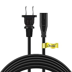 Omilik 5FT/1.5M UL Listed AC Power Cord Outlet Socket Cable Plug Lead for Sonos ZonePlayer Connect:AMP ZP120 Digital Internet Radio Zone Player Music Player Media Streamer
