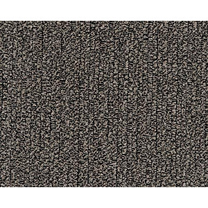 Signature Design by Ashley Tulen Modern Manual Pull Tab Reclining Loveseat, Dark Gray