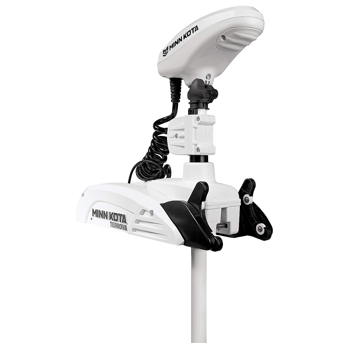 Minn Kota 1363762 Riptide Terrova Saltwater Electric-steer Bow-Mount Trolling Motor with Digital Maximizer & CoPilot, 80 lbs Thrust, 54" Shaft