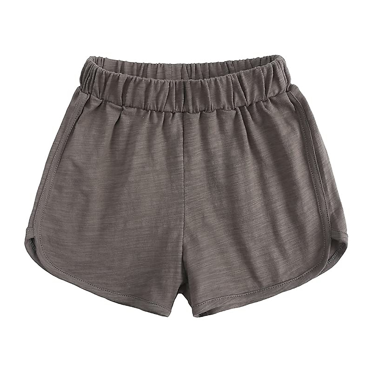 MYGBCPJS Unisex Baby 3-Pack Summer Shorts Solid Casual Sport Athletic Underwear Kids Boys Girls Active Jog Stripe Bottoms