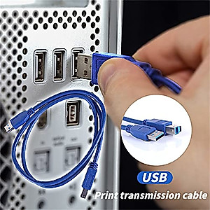 BGNTBUK Usb3 Extension Cable 6 Data Mobile USB High Printing Cable Disk Speed Computer Hard 3.0 Box Cable 1M Cable&Charger N5005 Cable
