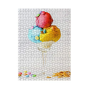 MXCUSTOM Custom Wooden Jigsaw Puzzle 500 Pieces, Customized Personalized Jigsaw Puzzles with Photo Image Text Picture for Adult & Child Design Your Own Puzzle (PUZ-500)