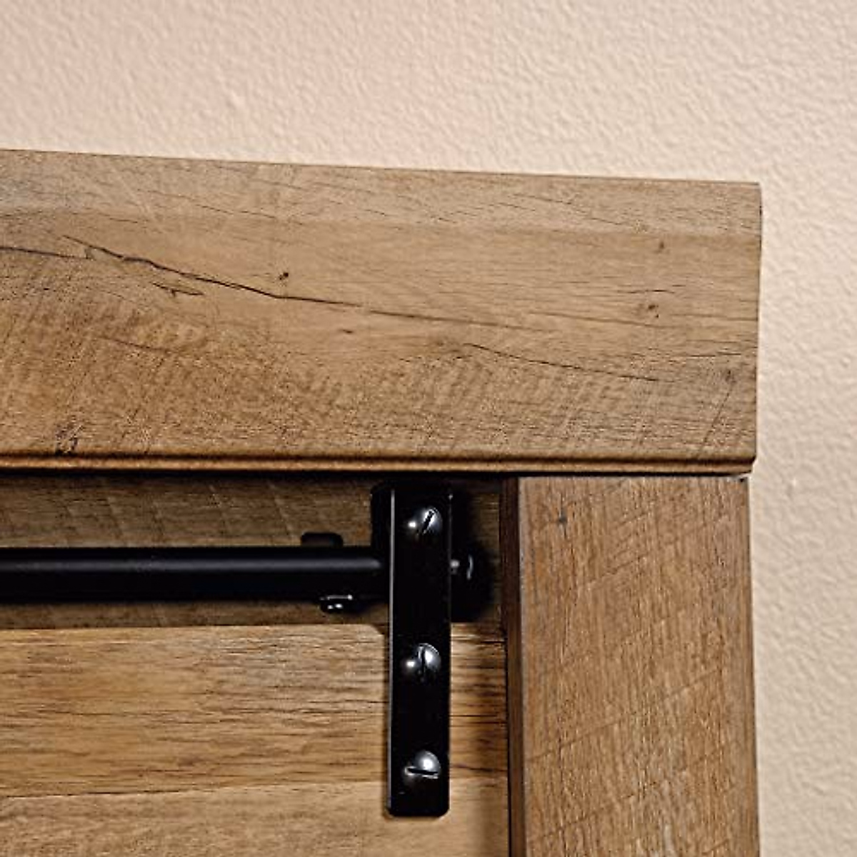 Sauder Adept Storage Cabinet, Craftsman Oak finish