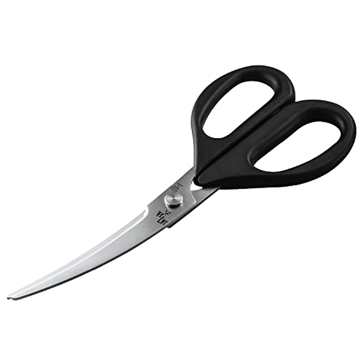 Kai Corporation DH3313 KAI Seki Magoroku Kitchen Scissors, Curved Made in Japan
