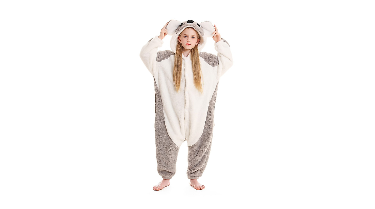 Koala Onesie Pajamas for Kids - Fun Animal Costume