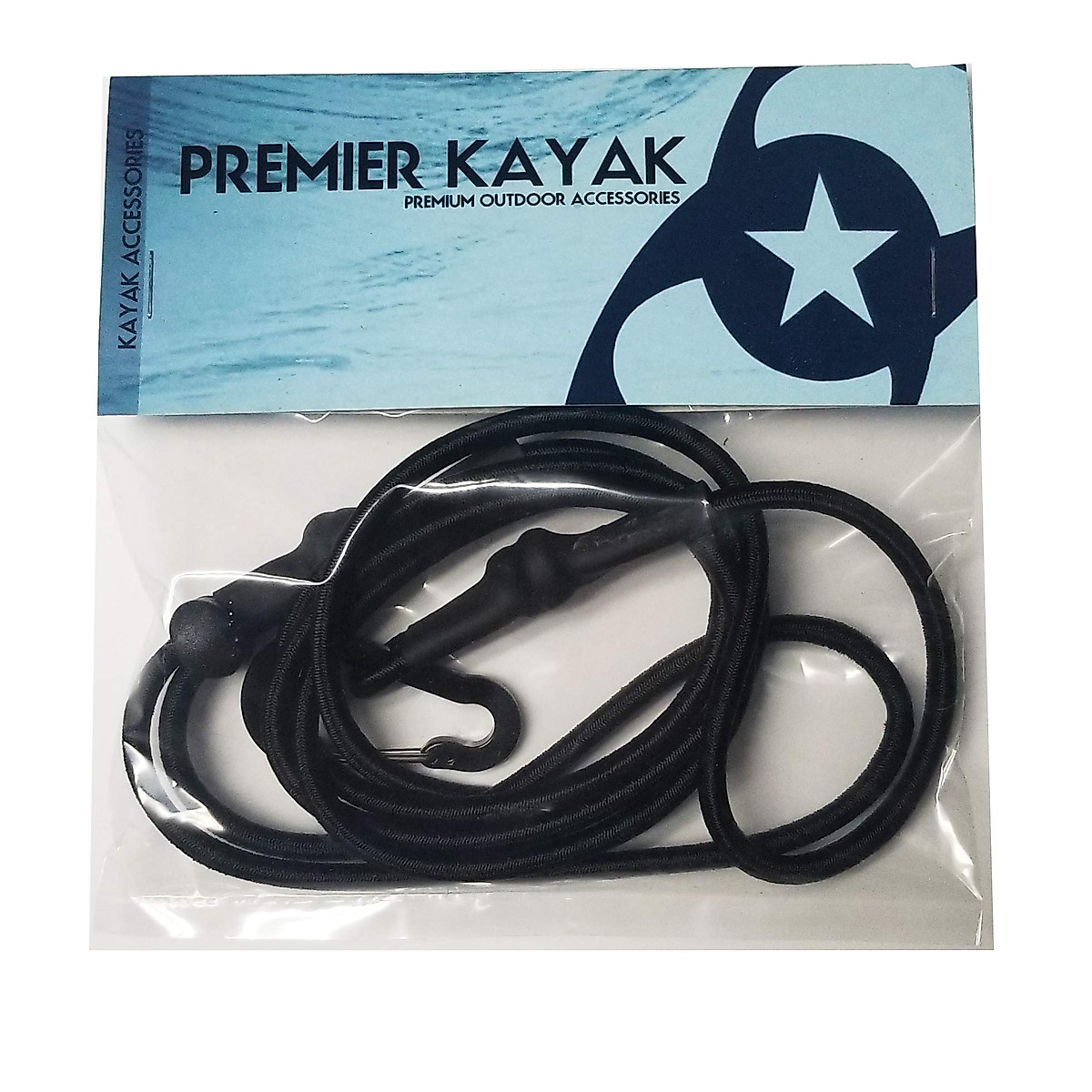 Premier Kayak Deluxe Paddle Leash with Sport Carabiner