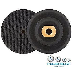 Diamond Polishing Pads 4 inch Wet/Dry Set of 11+1 Backer Pad for Granite Concrete Marble Polishing Plus eBook - Polishing Process Best Practices by POLISHSURF