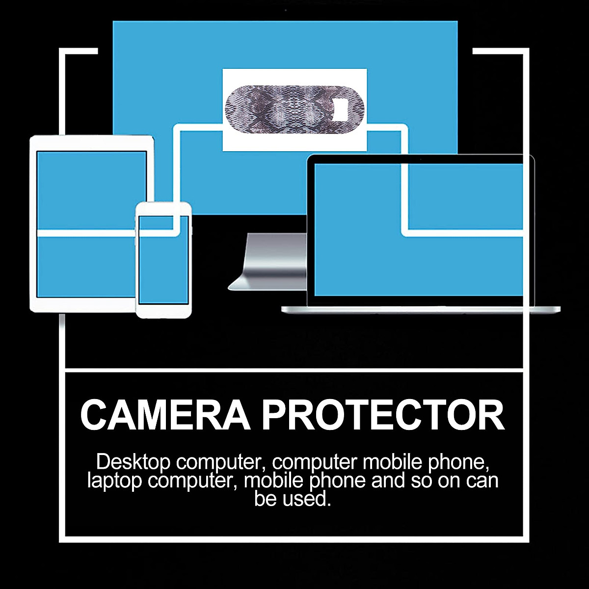 3pcs Camera Privacy Cover Laptop Camera Cover Webcam Privacy Cover Computer Phone Webcam Covers Tablet Sliding Cover Camera Protector Privacy Stickers Premium Webcam Cover