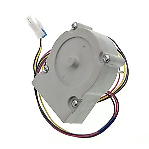 EAU63923601 ODM-001F-4A Refrigerator Condenser Fan Motor DC Motor Fit for LG Haier Refrigerator, Replaces AP6317195 LFXS26596S PS12383669 EAP12383669,DC 12V 1A,4-Wire 4-pin
