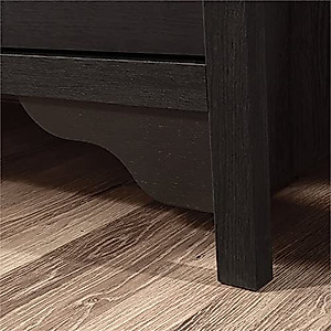 Sauder Dawson Trail 6-Drawer Bedroom Dresser in Raven Oak, Raven Oak Finish