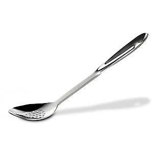 All-Clad Specialty Stainless Steel Kitchen Gadgets Slotted Spoon Kitchen Tools, Kitchen Hacks Silver, Large