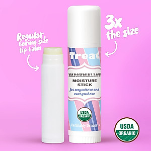 TREAT BEAUTY Organic Marshmallow Moisture Stick, 0.5 OZ