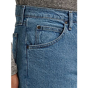 Wrangler Authentics Men's Classic 5-Pocket Relaxed Fit Flex Jean Light Stonewash Flex 54W x 32L