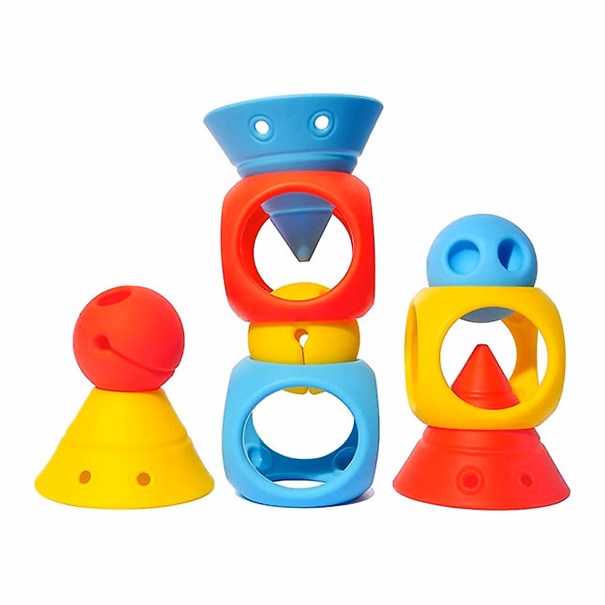 Fat Brain Toys Building Genius by MOLUK - Primary - Open-Ended Creative Play, Preschool