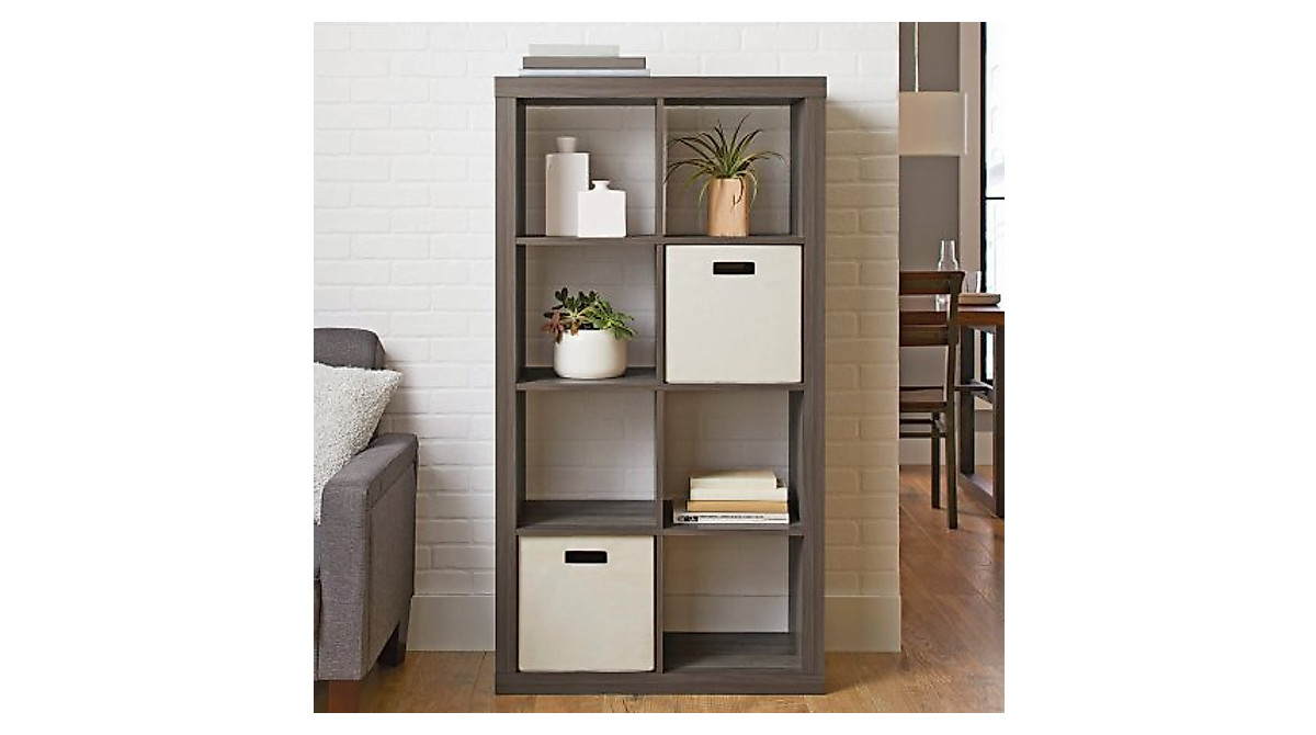 Shop Better Homes 8-Cube Organizer - Rustic Gray
