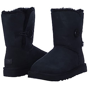 UGG Women's Bailey Button II Boot, Black, 8