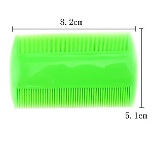 Honbay 4 Packs Combs Double sided Pet Combs, Cat Dog Pet Grooming Fine Tooth Hair Combs