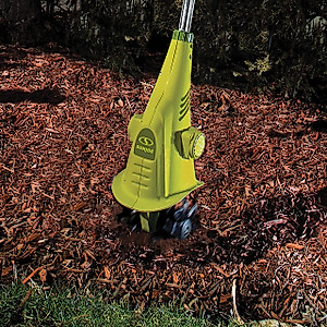 Sun Joe TJ599E Electric Garden Cultivator, 6.3-inch, 2.5-Amp, Adjustable Shaft