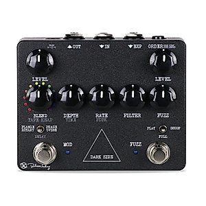Keeley Dark Side Fuzz Mod Workstation Pedal, Black (KDark)