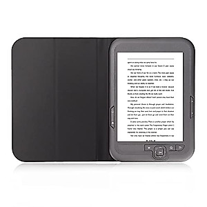 Yoidesu E Reader, 6in 800x600 HD E Reader, Ink Screen Protect Eyes Ebook Readers with Protective Case, Support FM, Music Playback, Electronic Pocketbook Device(#3)