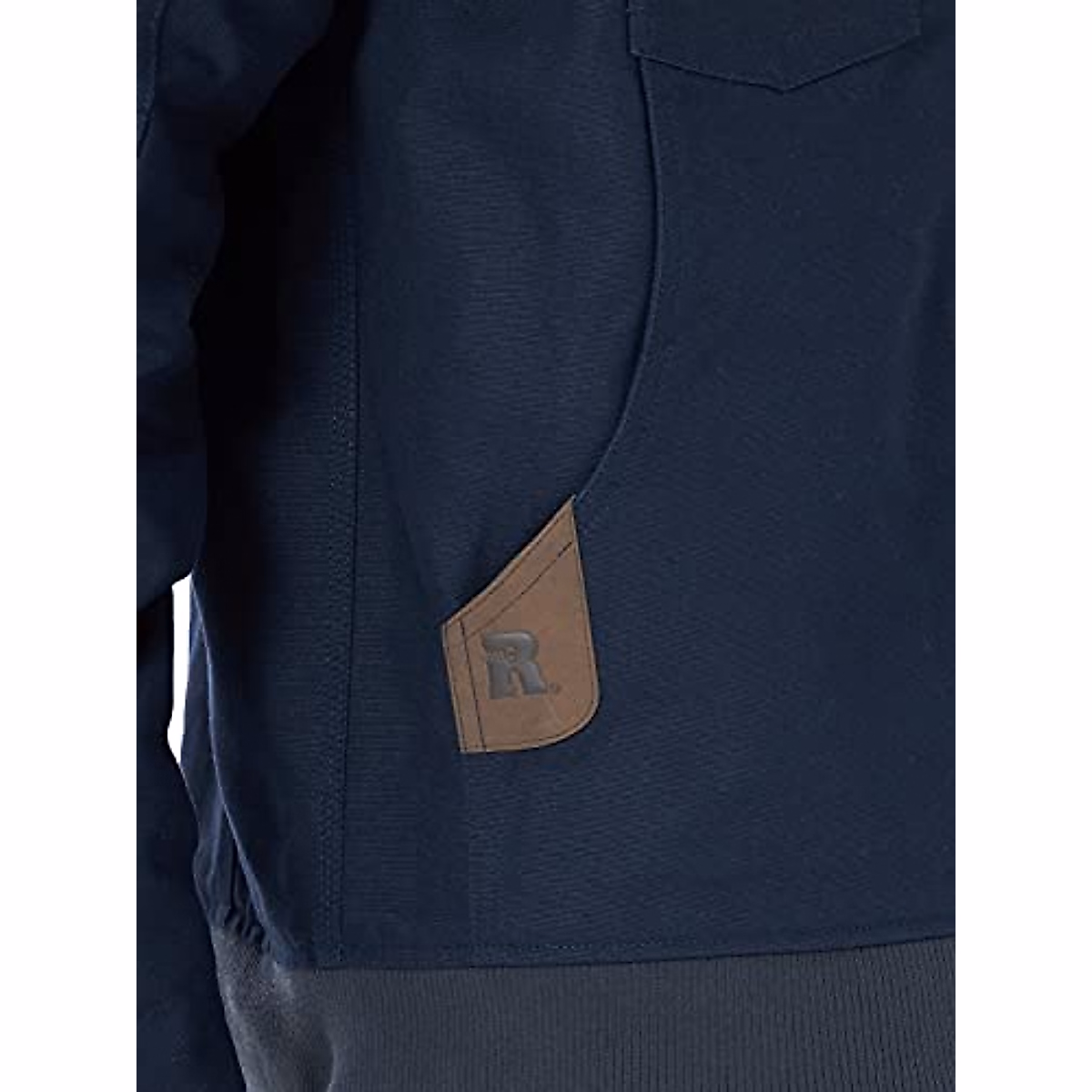 Wrangler Riggs Workwear Men's Tough Layers Canvas Work Jacket, Dark Navy, Medium