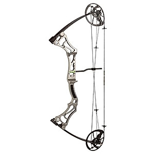 Muzzy Bowfishing Decay Compound Bow, Right-Hand (7910) – 20-50lb Draw Weight, 24-31.5" Draw Length, 30.5" Axle-to-Axle, 70% Let-Off, 7.3" Brace Height, Highly Adjustable, Compact, Easy-to-Maneuver