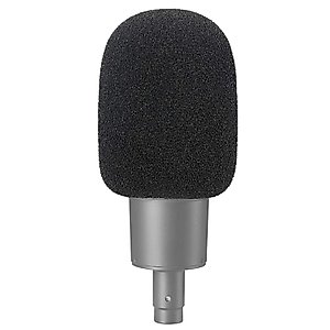 AT2020 Pop Filter Foam Cover - Large Mic Windscreen for AT2020 AT2020USB+ AT2035 Condenser Microphone to Blocks Out Plosives