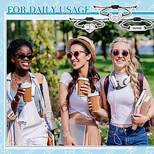 Kigeli 30 Pcs Nurse Gifts Bulk Stethoscope Heart Appreciation Bracelet Gifts Blessing Card Bracelets RN Nurse Jewelry for Women Men (Multi Style)