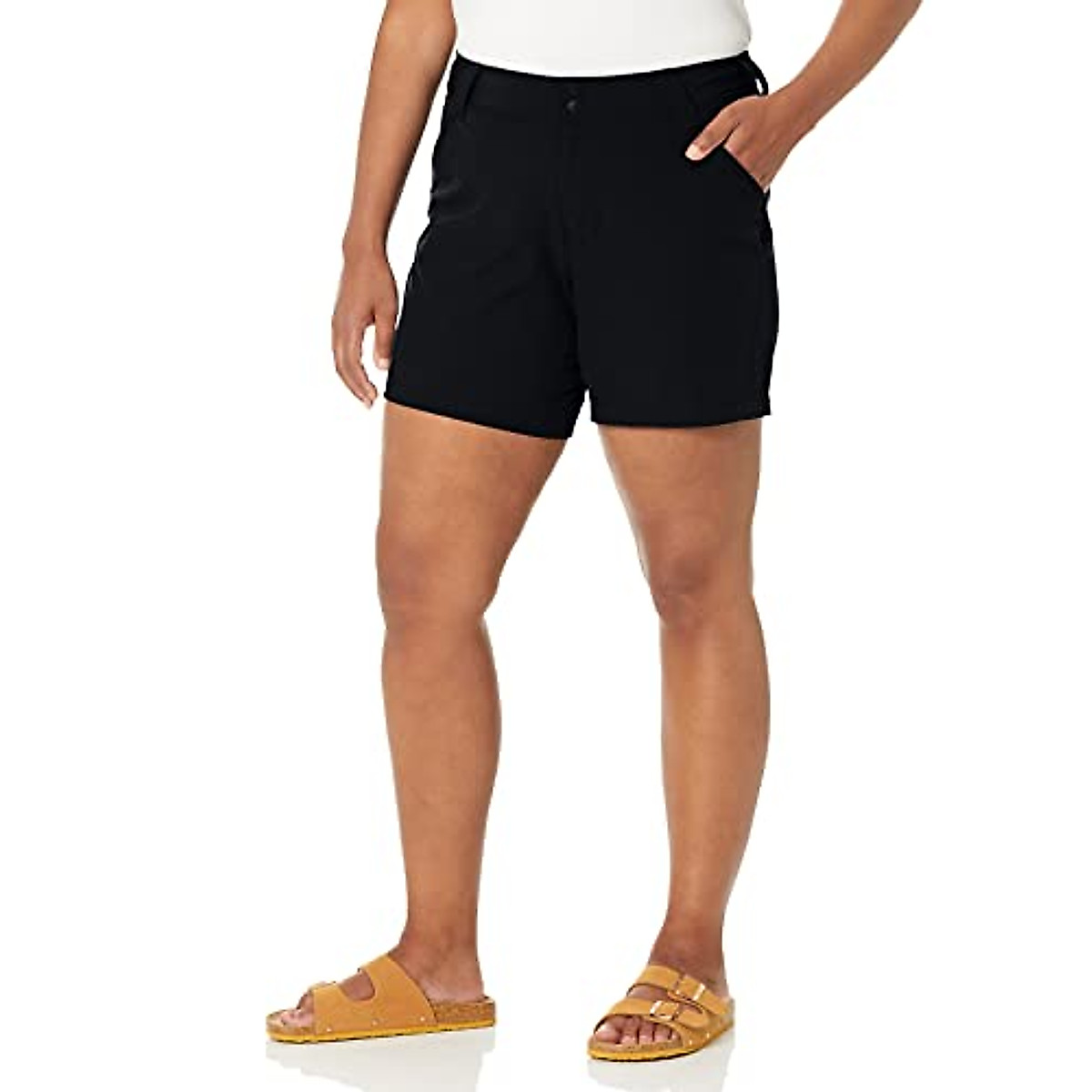 Columbia Women's Coral Point III Shorts, Black, 6