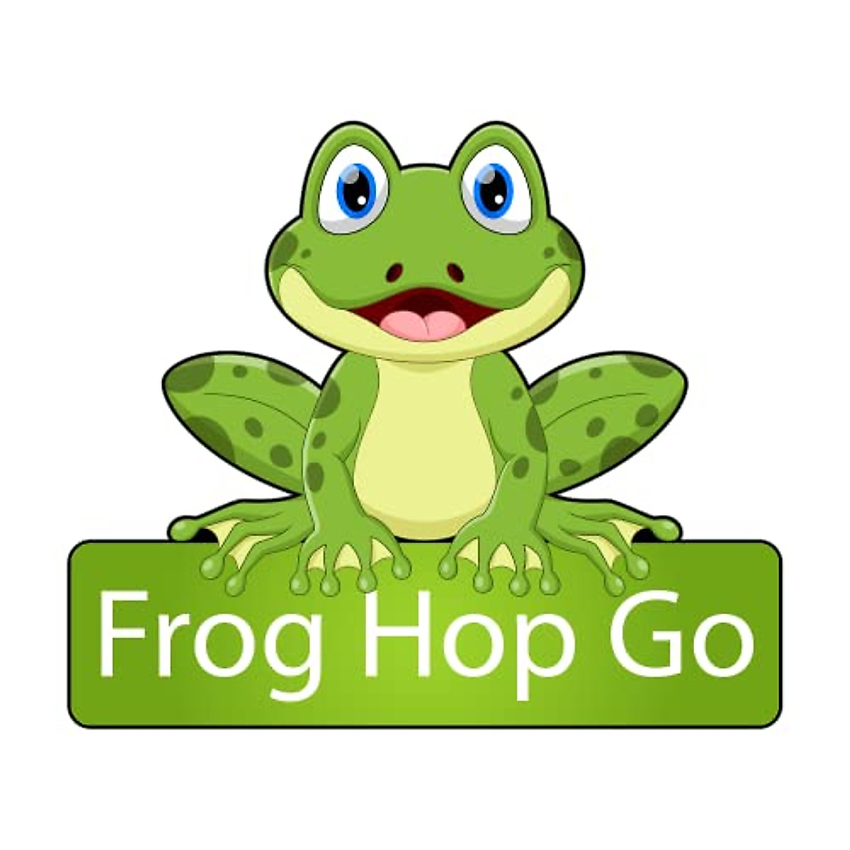 Frog Hop Classroom Playscape - Sensory Path - 15 Highly Durable Vinyl Decals for School Hallway Floors