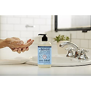 Mrs. Meyer's Hand Soap, Made with Essential Oils, Biodegradable Formula, Rain Water, 12.5 fl. oz