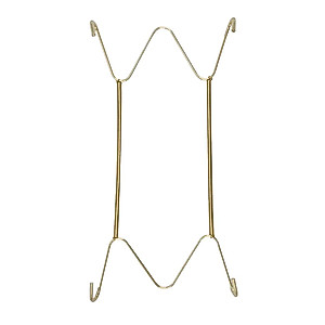 Dish Display Plate Hangers,W Type Dish Spring Holder,Invisible Plate Spring Hook Holder Hanging Wire for The Wall Home Decoration, Compatible Decorative Plates,Antique Plates,6/7/8/10/12/14/16 Inch