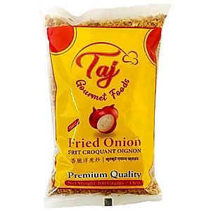 TAJ Crispy Fried Onion 100% Natural | Great for Seasoning Garnishing on Sushi, Green Bean Casseroles | Holland-Netherlands