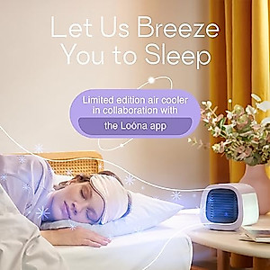 Evapolar evaCHILL Portable Air Conditioners/Mini AC Unit/Small Personal Evaporative Air Cooler and Humidifier Fan for Bedroom, Office, Car, Camping/EV-500 / Lavender