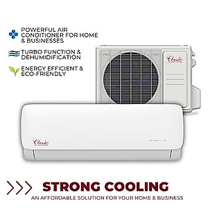 12000 BTU 21 SEER Classic Air Conditioner Mini Split INVERTER Ductless 220V COLD ONLY