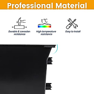 RED WOLF Car Radio Pocket Storage Select for Nissan Pathfinder/Frontier/Aramda/2004-2020, Sentra/Armada 2005-2018, Xterra 2004-2015 Stereo Single Din Storage Container Mount CD Player Dash Trim Black