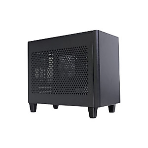 SplashNColor NR200 NR200P Taller Feet Extended Height Compatible with Cooler Master NR200 NR200P Q300L Mini-ITX Pc Cases, Q300L NR200 Case Feet, Cooling Risers Attachment 4-Pack, Black