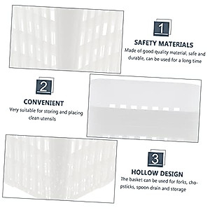 HONMEET 2pcs Caddy Multi-functional Bottle Supplies Staples Universal Cutlery Rack Pens for Dishwasher Drain Soap Household Organizer Drainer Storage Vegetables Utensil Sink Replacement