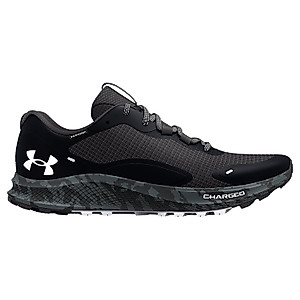 Under Armour Women's Charged Bandit 2 SP, Black/White, 7.5 Medium US