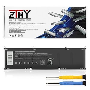 ZTHY 86Wh 69KF2 Battery Replacement for Dell G7 15 7500 G15 5510 5511 5515 5520 5521 XPS 15 9500 9510 9520 Precision 5550 5560 5570 Alienware M15 R3 R4 M17 R3 R4 Inspiron 7510 7610 7620 P87F P91F P45E